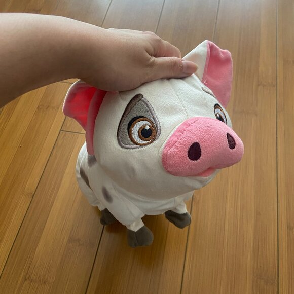 Disney | Toys | Disney Princess Moana Walk Snort Pua Plush Sounds ...